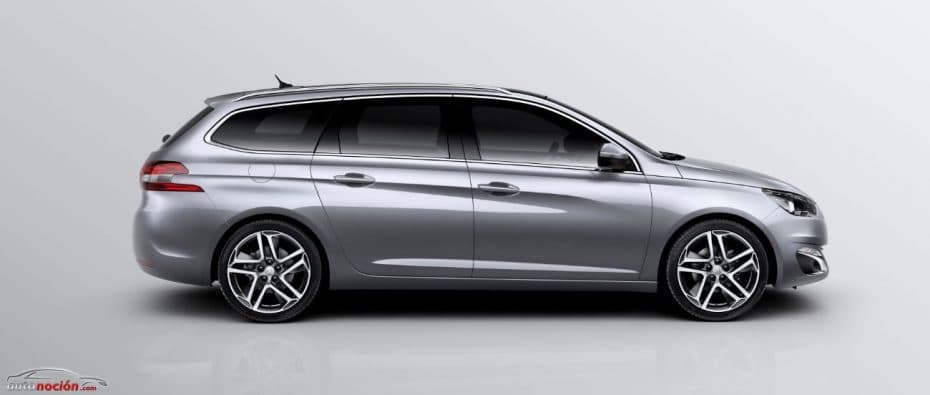 Medidas y dimensiones del Peugeot 308 SW