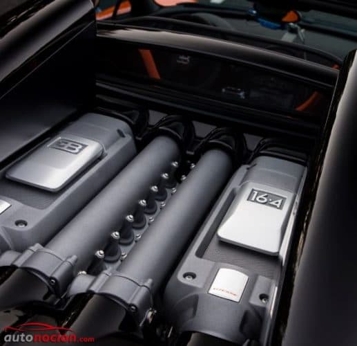 El motor W16 del Bugatti Veyron 16.4