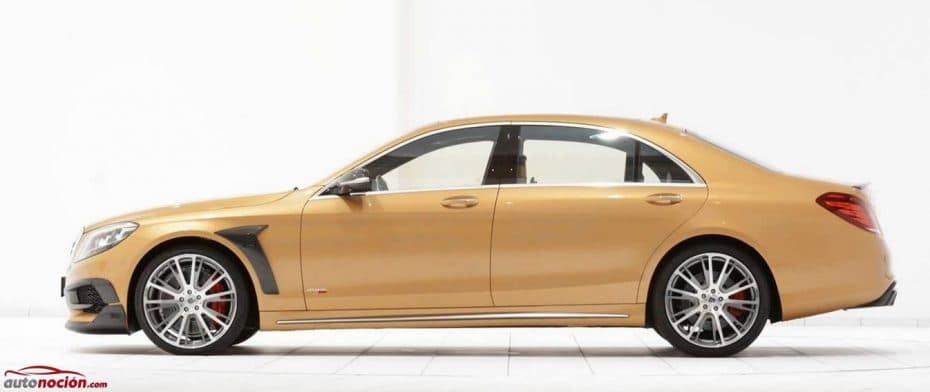Lo que toca BRABUS se convierte en oro: Clase S 63 AMG, ahora con 850 ...