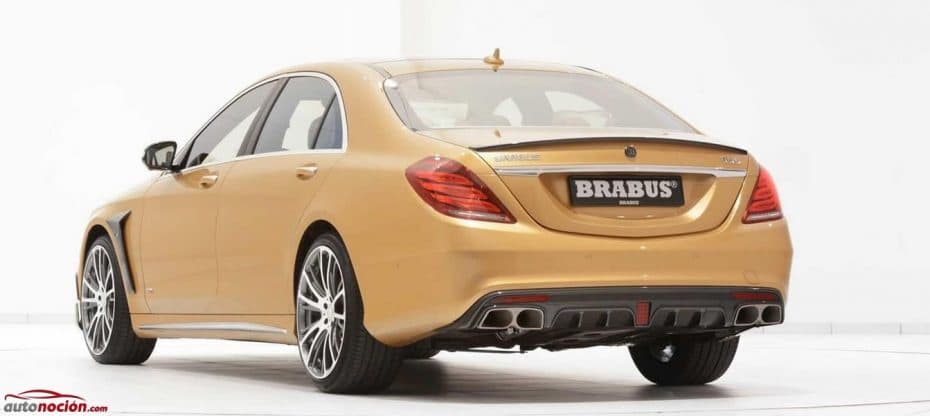 Lo que toca BRABUS se convierte en oro: Clase S 63 AMG, ahora con 850 ...