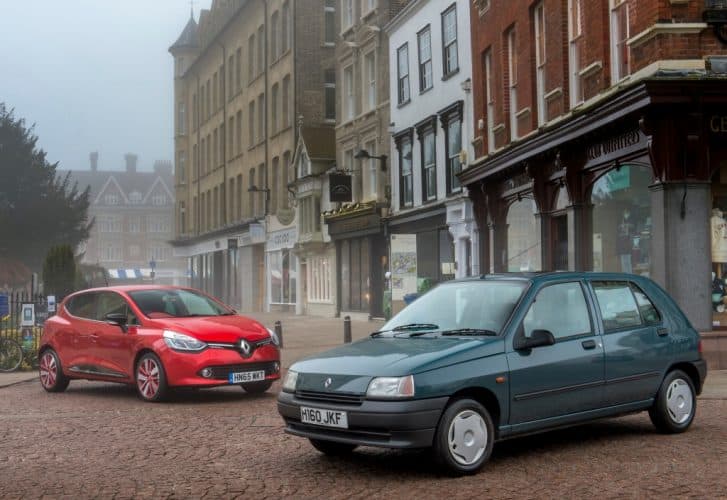 Los 25 años del Renault Clio, ahora en imágenes