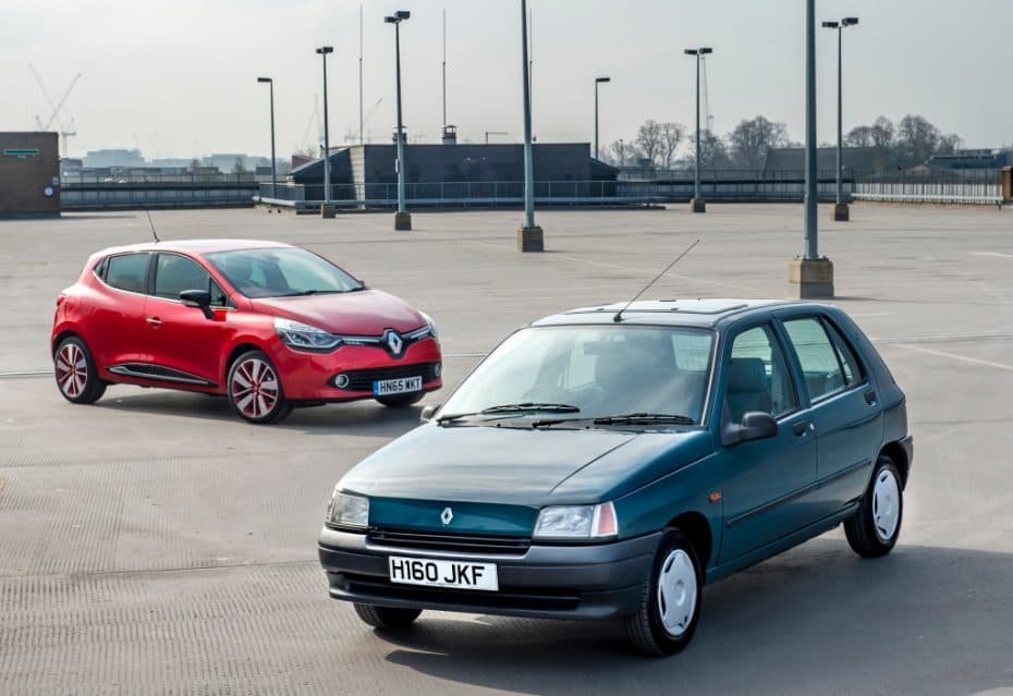 Los 25 años del Renault Clio, ahora en imágenes