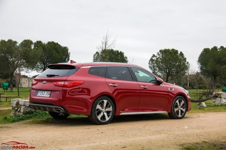 Opinión y prueba Kia Optima SW 1.7 CRDi DCT GT Line 141 CV