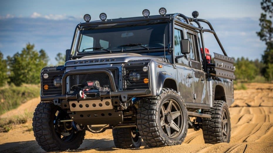 ‘Project Viper’: Así es el monstruoso Land Rover Defender de ¡Más de ...