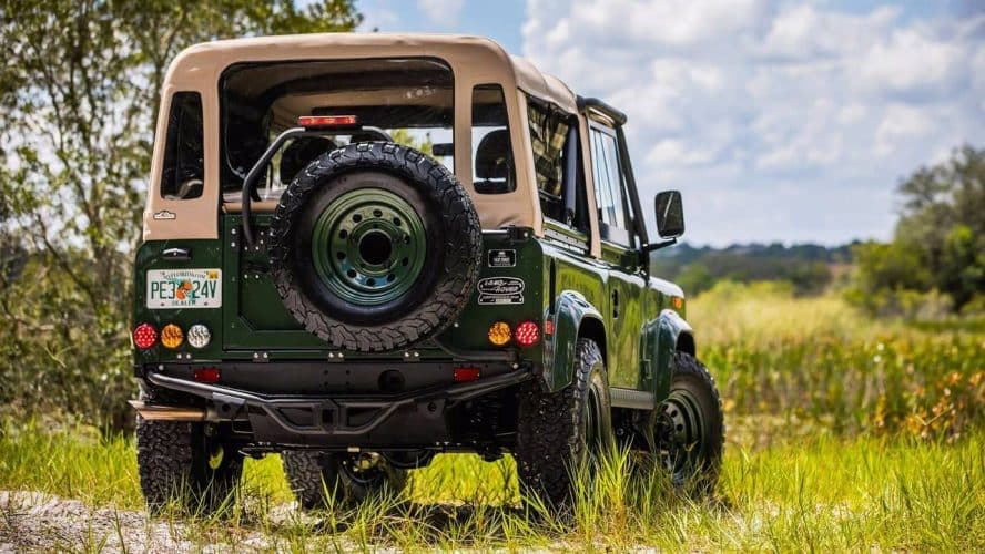 Te presentamos el Project Barbour: Un Land Rover Defender personalizado ...