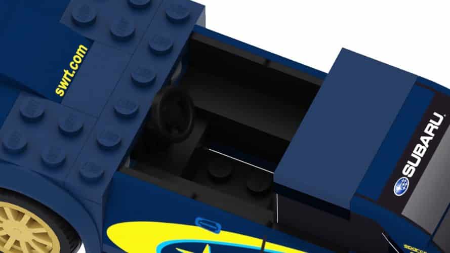 El Subaru WRX STI WRC de LEGO puede convertirse en realidad