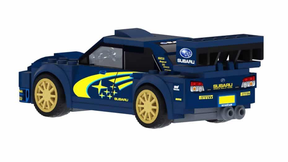 El Subaru WRX STI WRC de LEGO puede convertirse en realidad