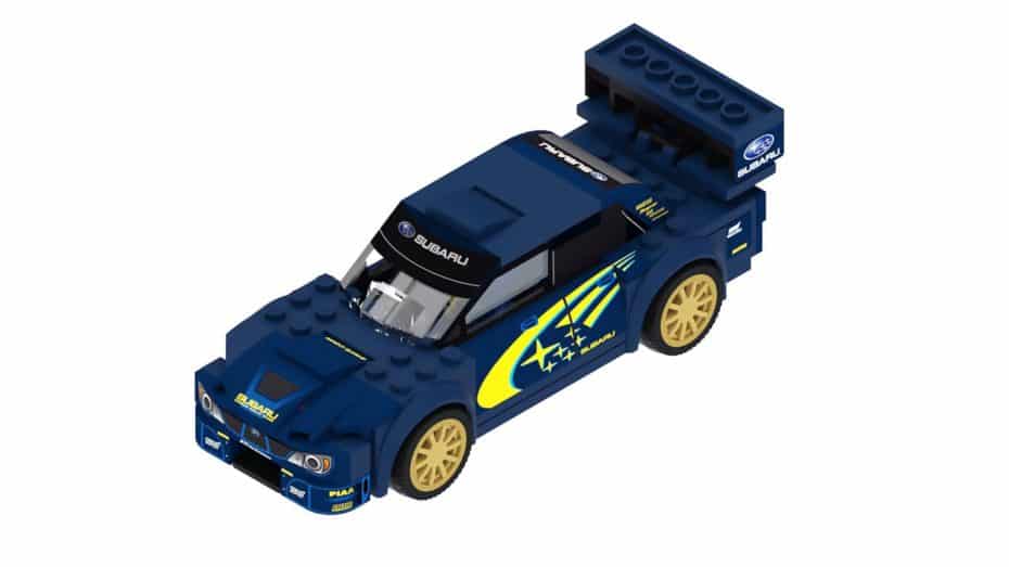 El Subaru WRX STI WRC de LEGO puede convertirse en realidad