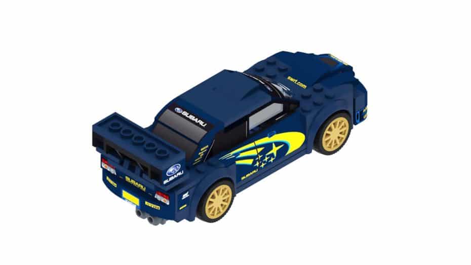El Subaru WRX STI WRC de LEGO puede convertirse en realidad