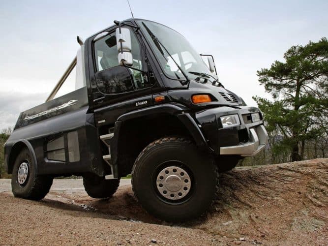 BRABUS Unimog U 500 Black Edition: Más que un camión tuneado