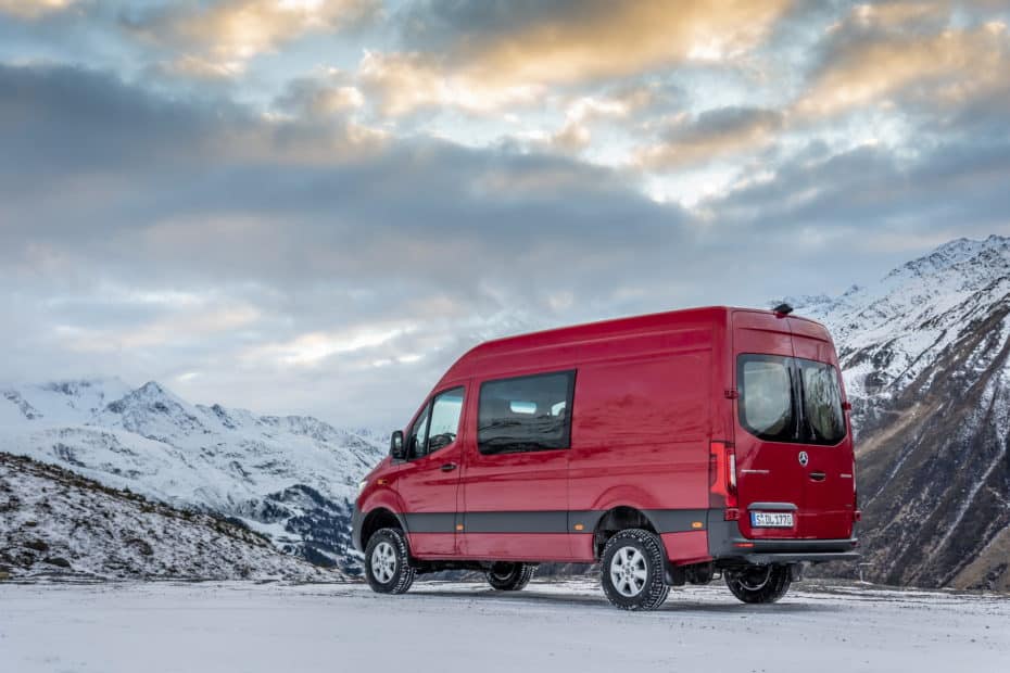 Ya está aquí la nueva Mercedes-Benz Sprinter con tracción total