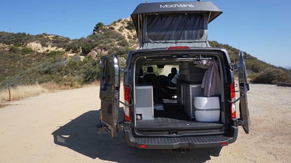 ModVans CV1: La Ford Transit camper más polivalente