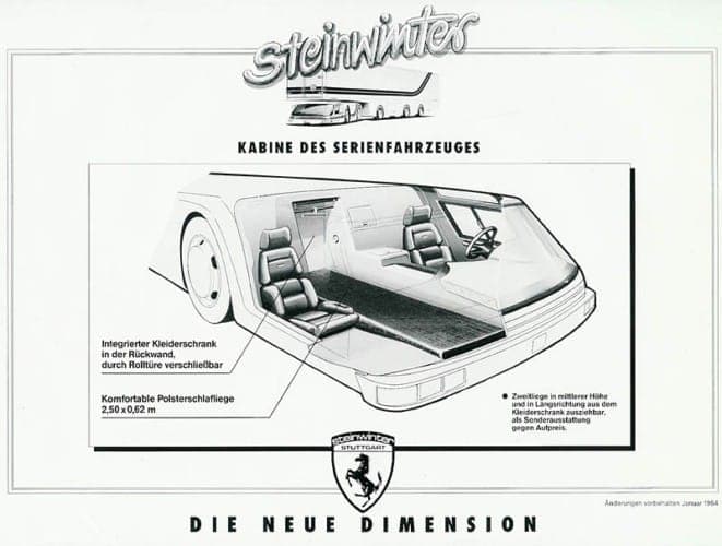 Steinwinter Supercargo 2040 Cab-Under: La historia del camión que murió ...