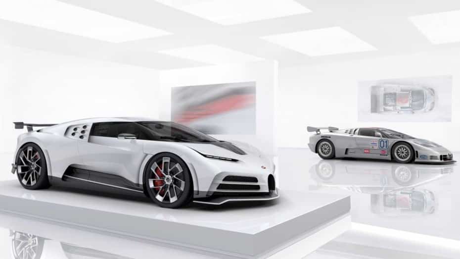 ¡Oficial! Buggatti Centodieci: 1.600 CV rinden homenaje a 110 años de ...