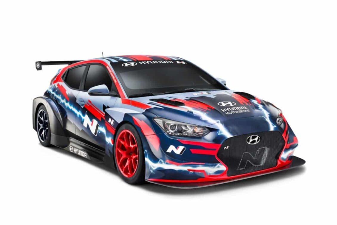 Hyundai está probando el Veloster N ETCR: Las carreras eléctricas cada ...