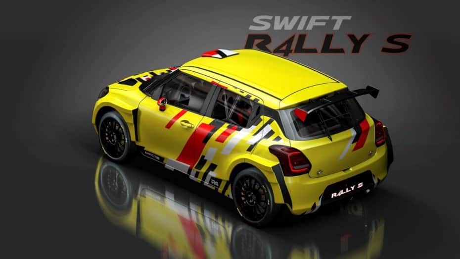 Suzuki Swift R4LLY S: Un aspecto espectacular para el Swift de competición