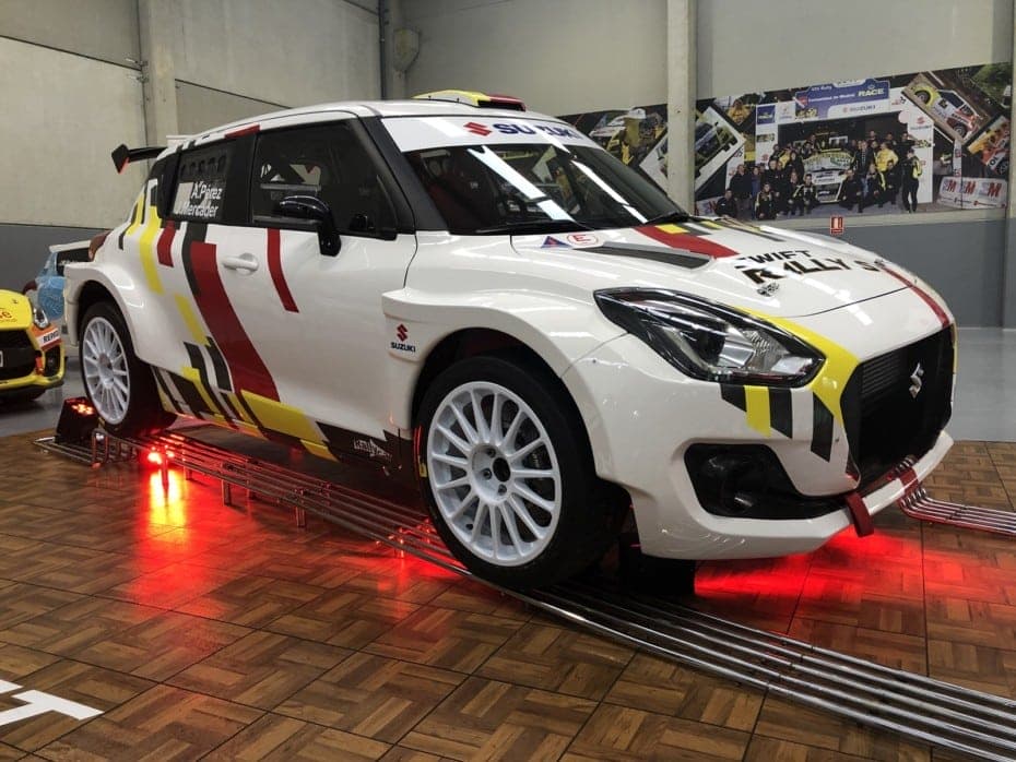Así es el Suzuki Swift R4LLY S que busca alzarse con la victoria en la ...