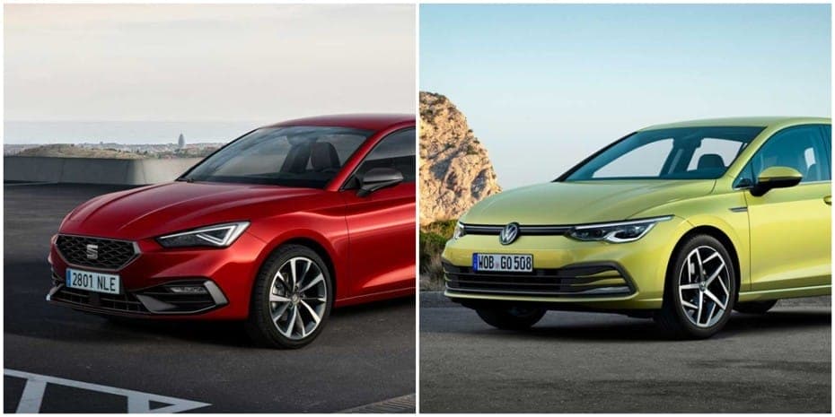 Comparación visual SEAT León vs. Volkswagen Golf 2020: ¿Tú con cuál te ...