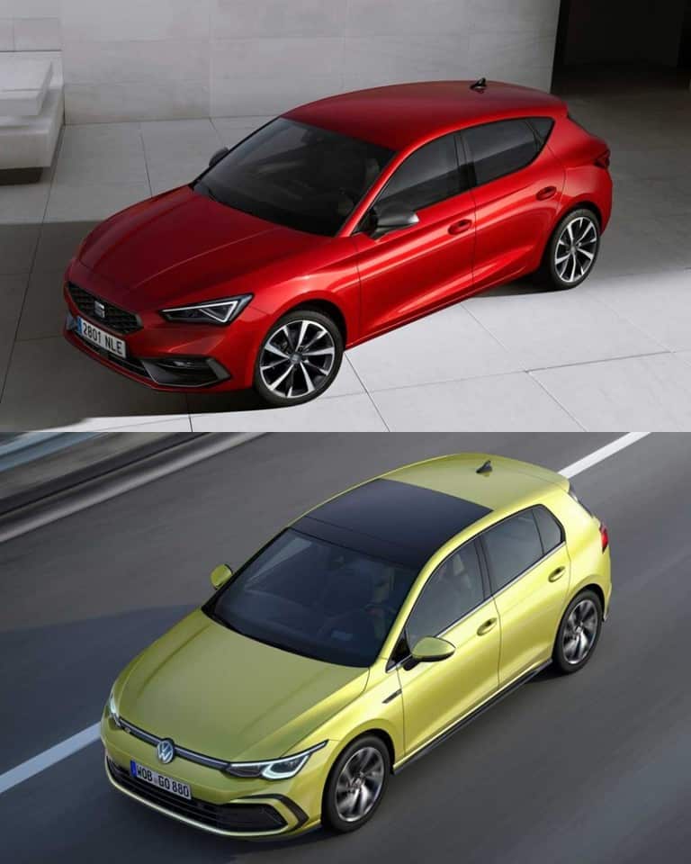 Comparación visual SEAT León vs. Volkswagen Golf 2020: ¿Tú con cuál te ...