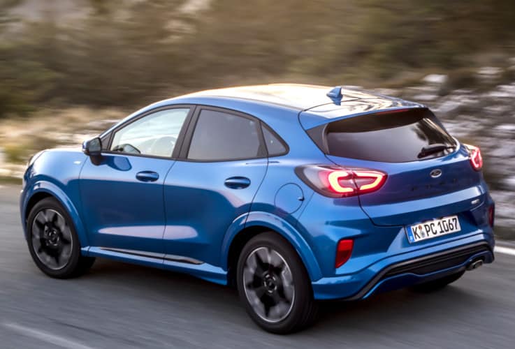 Nuevas imágenes del Ford Puma, el crossover pequeño de carácter dinámico