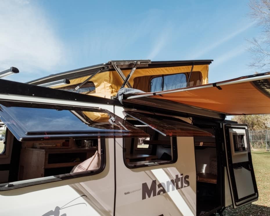 El Mantis es el buque insignia de las caravanas de Taxa Outdoors y se ...