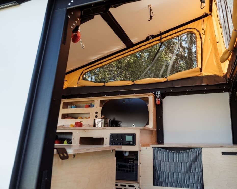 El Mantis es el buque insignia de las caravanas de Taxa Outdoors y se ...