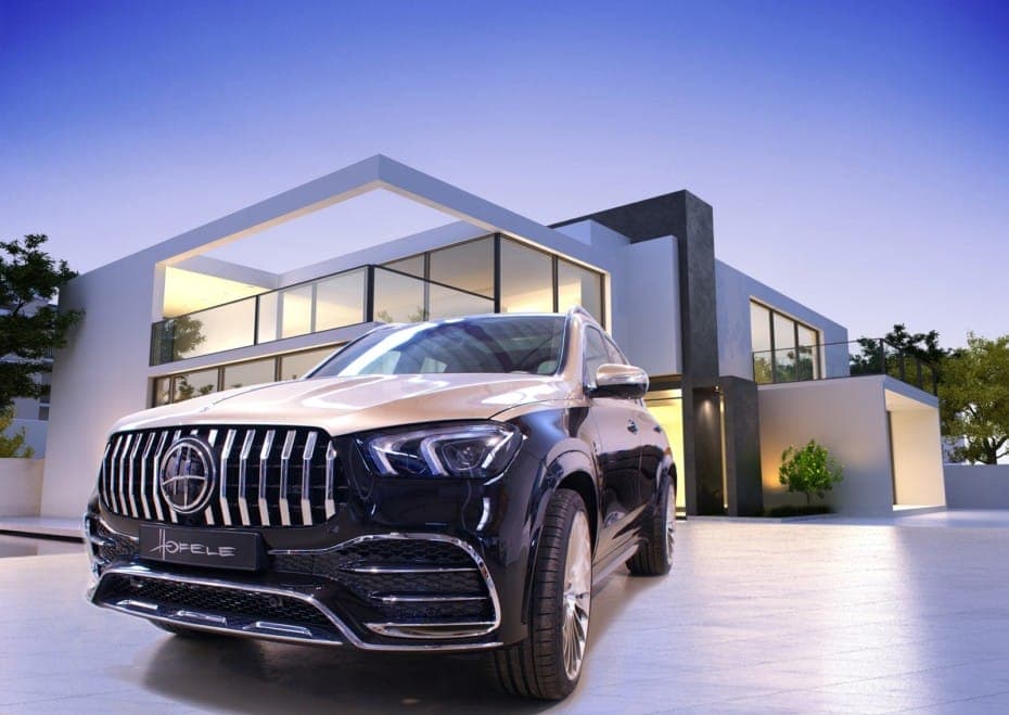 Hofele mete mano al Mercedes-Benz GLE y lo convierte en un «cuatro ...