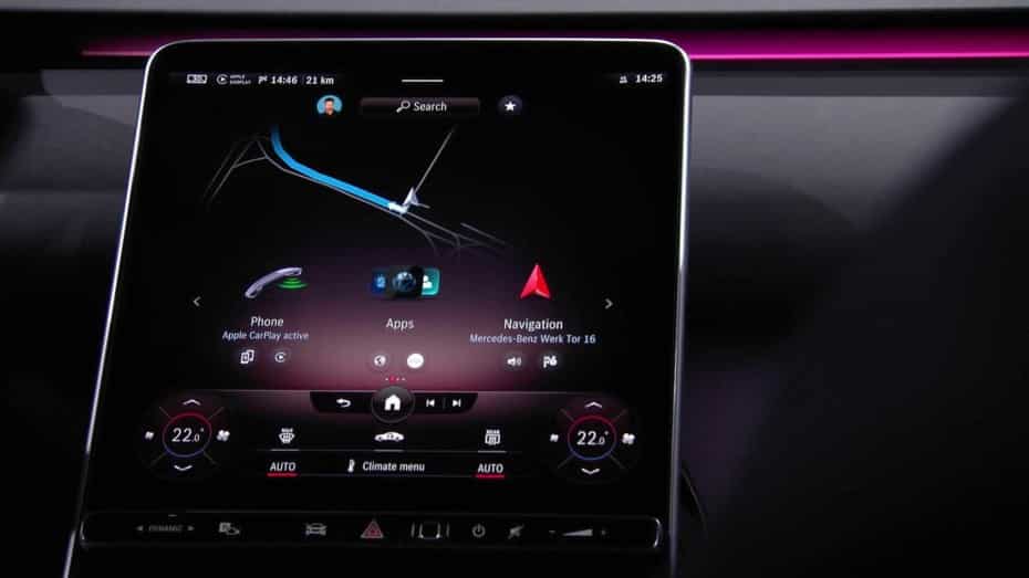 Así es el sistema MBUX de segunda generación que estrenará el Mercedes ...
