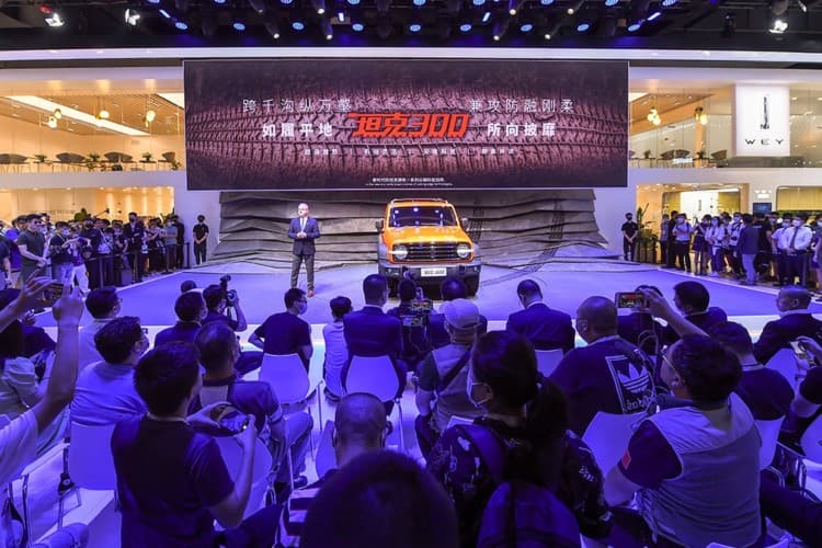 Así es el nuevo Wey Tank 300: Lo «robusto» está de moda