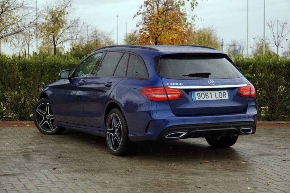 Opinión y prueba Mercedes C300de ESTATE híbrido enchufable