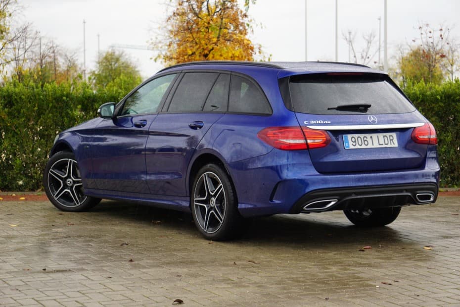 Opinión y prueba Mercedes C300de ESTATE híbrido enchufable