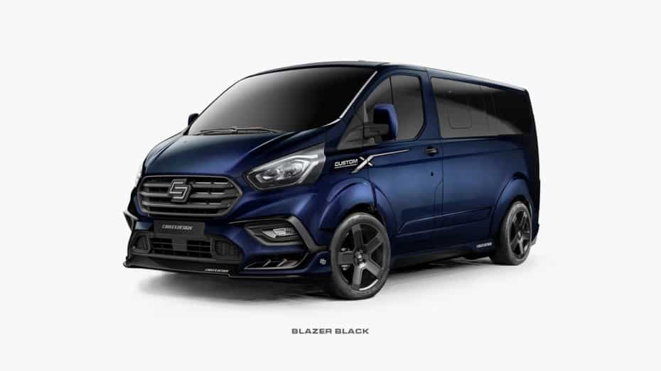 A falta de una Ford Transit Custom RS oficial, esta furgo mola mucho