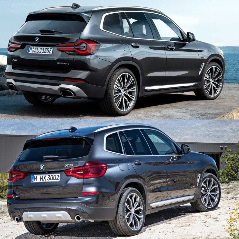 Comparativa visual BMW X3 y X4 2021: ¿Os gustan los cambios?