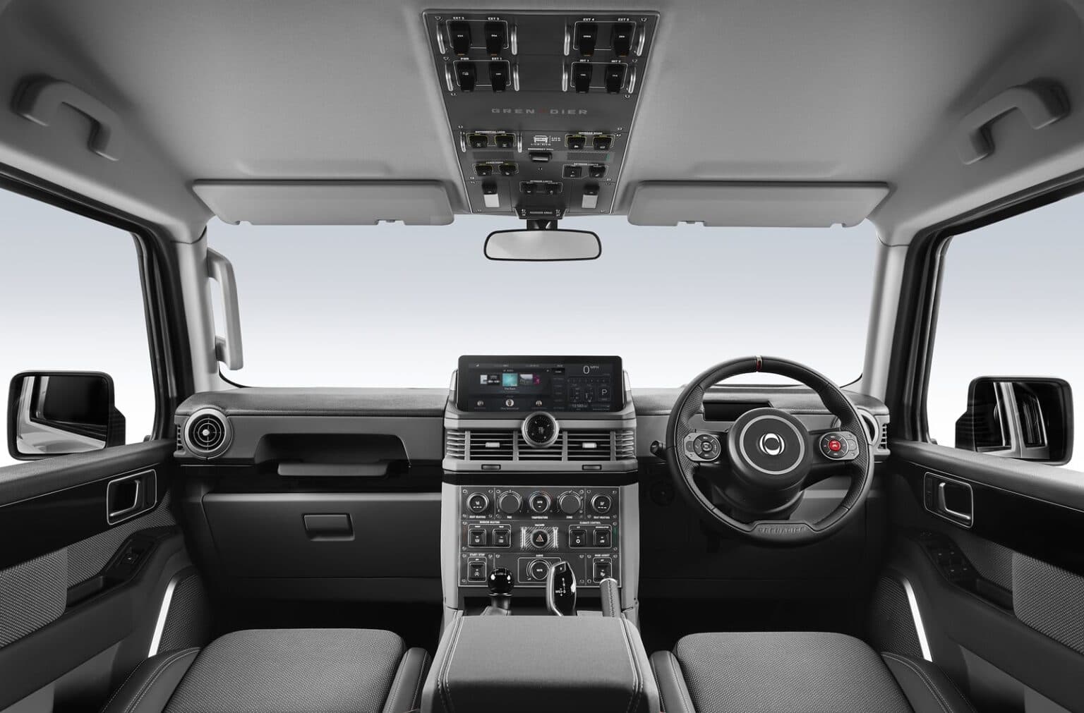 El interior del INEOS Grenadier ve la luz, aquí los detalles