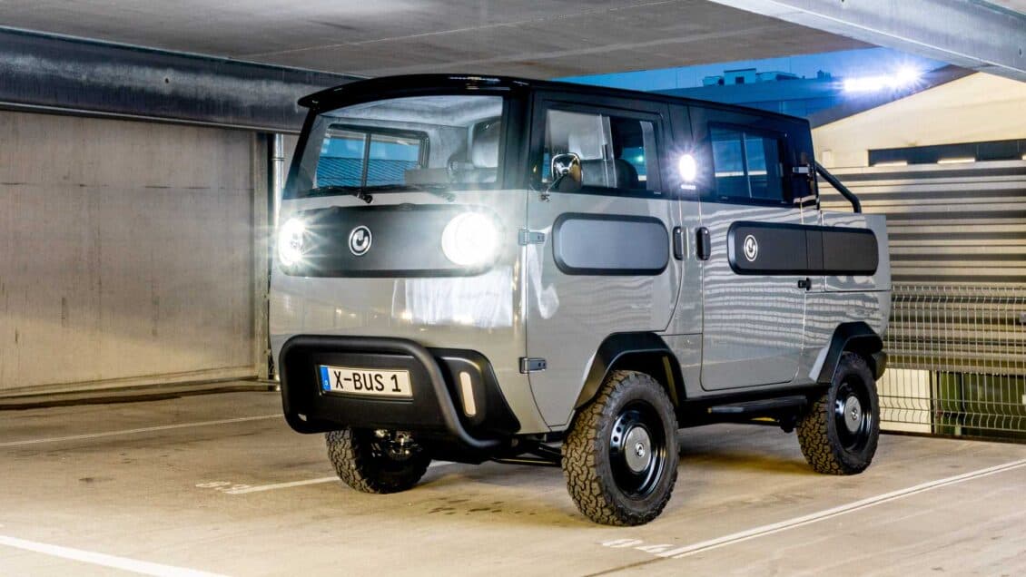 El XBUS es modular, eléctrico y llegará en 2022 por 18.000