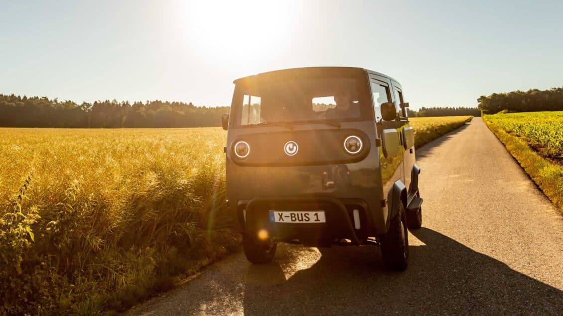 El XBUS es modular, eléctrico y llegará en 2022 por 18.000