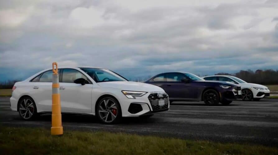 [Vídeo] Golf R vs. S3 vs. M240i: batalla de compactos