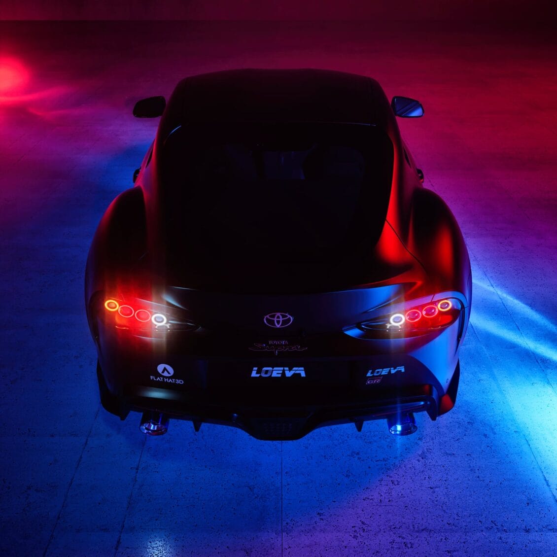 Con estos faros el Toyota Supra se parece a lo que fue...