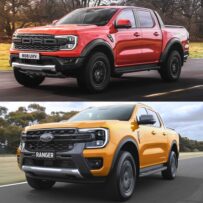 Ford Ranger Raptor vs. Ranger Wildtrack: cambios visuales
