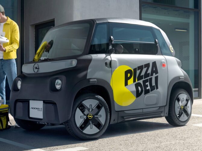 Nuevo Opel Rocks-e Cargo, la opción para el reparto urbano