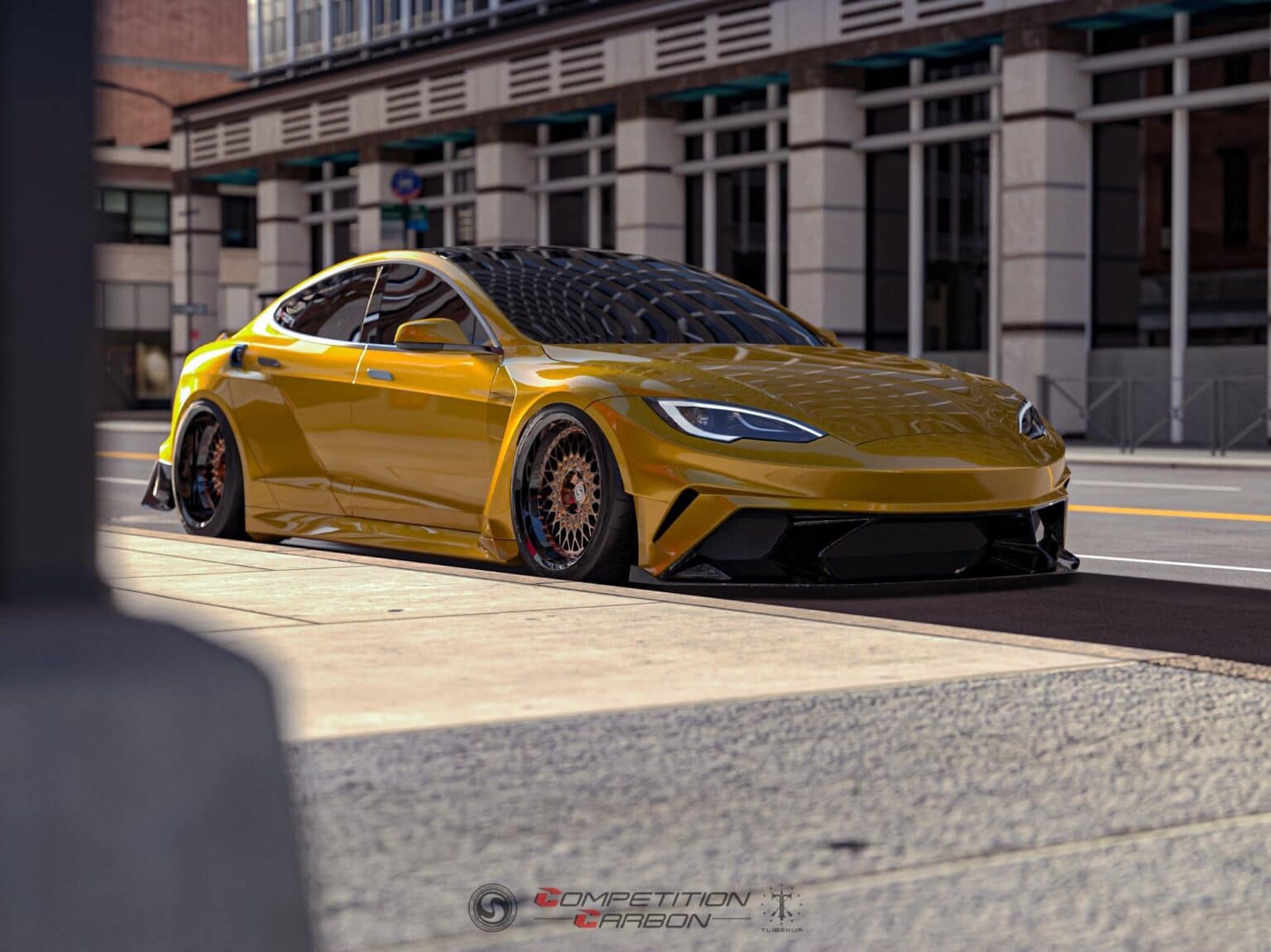 Con el Model S de Competition Carbon te sentirás en 'NFS'