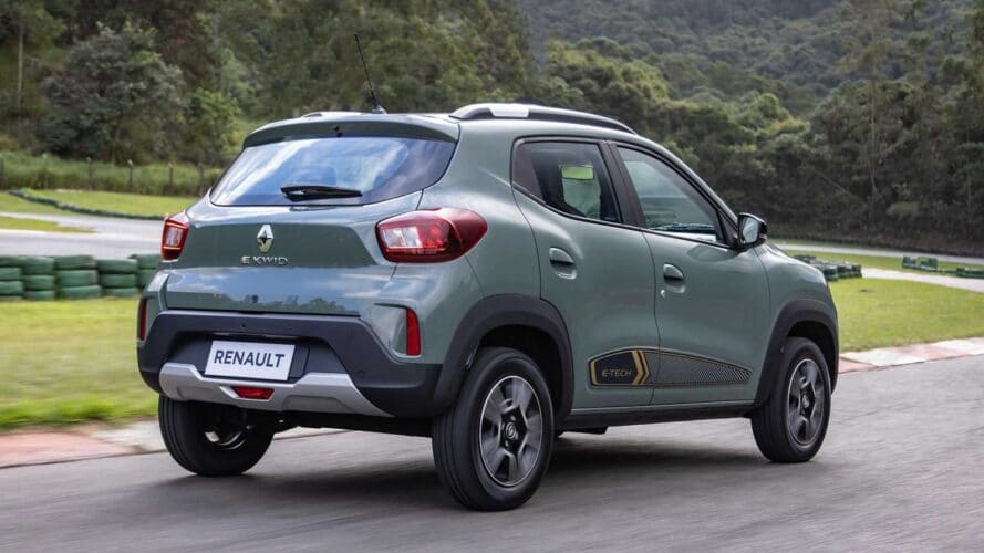Nuevo Renault Kwid E-Tech 2022 eléctrico para Brasil