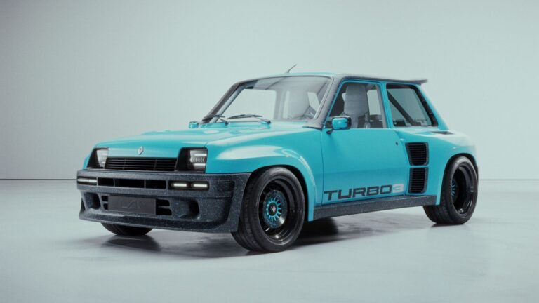 El Renault Turbo 3 por Carlos Colorsponge 2022