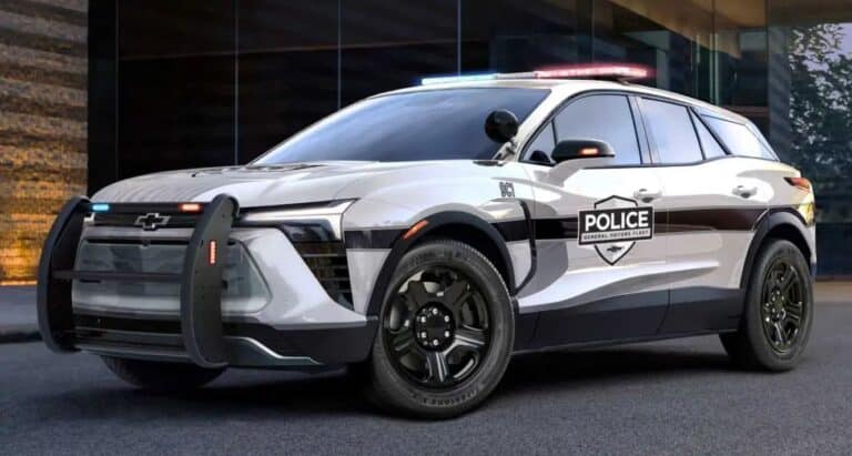 Chevrolet Blazer EV SS Police Pursuit, primeros detalles