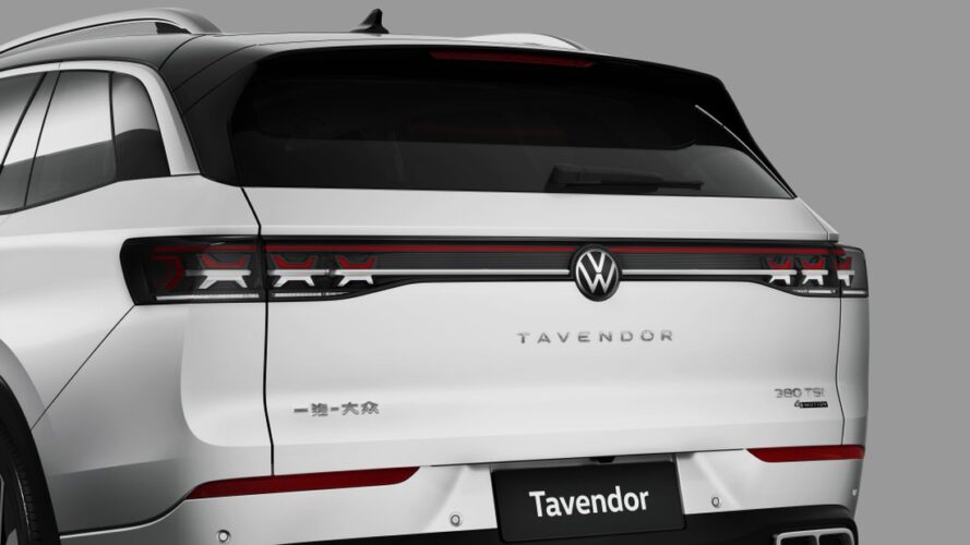 El Volkswagen Tavendor ya es oficial en China