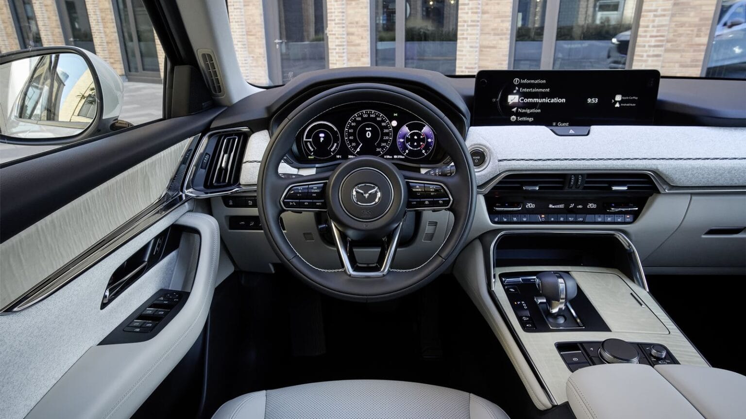 El Mazda CX-60 quiere mirar a la cara a las premium