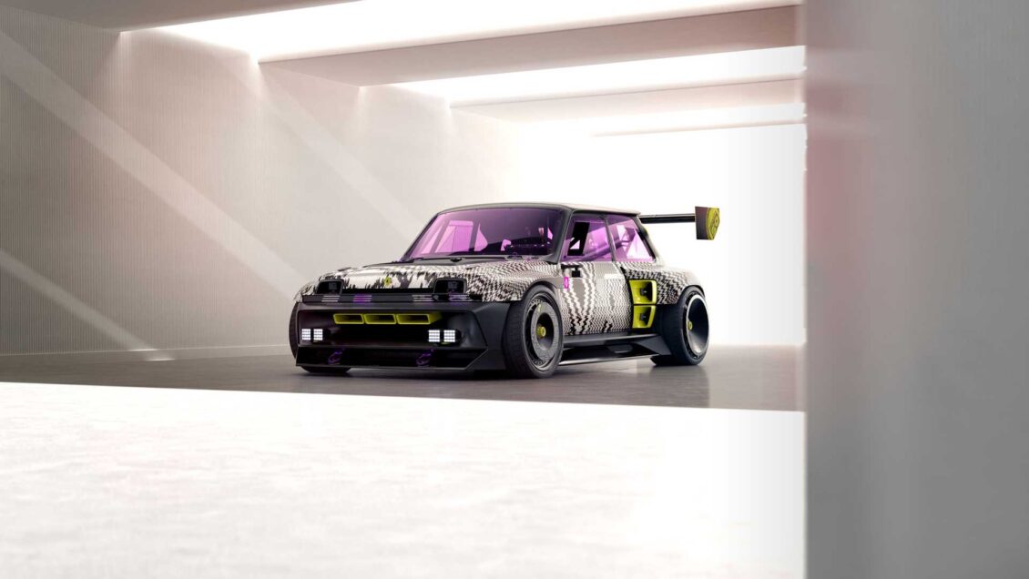 Renault R5 Turbo 3E 2022: 375 CV, modo derrape específico