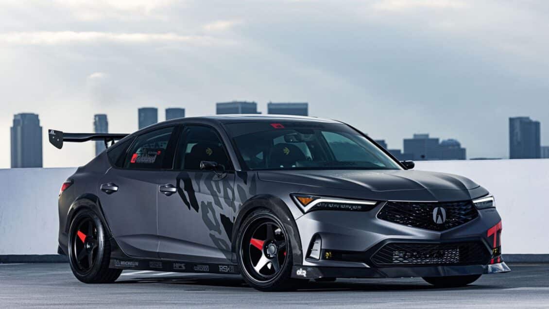 Acura Integra como base de preparaciones para el SEMA Show