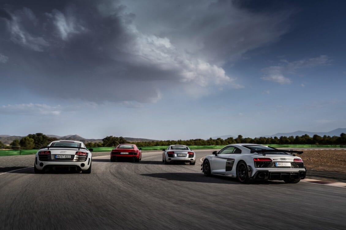 Audi R8 Coupe GT RWD 2023: una bestia de 620 CV 'todo atrás'