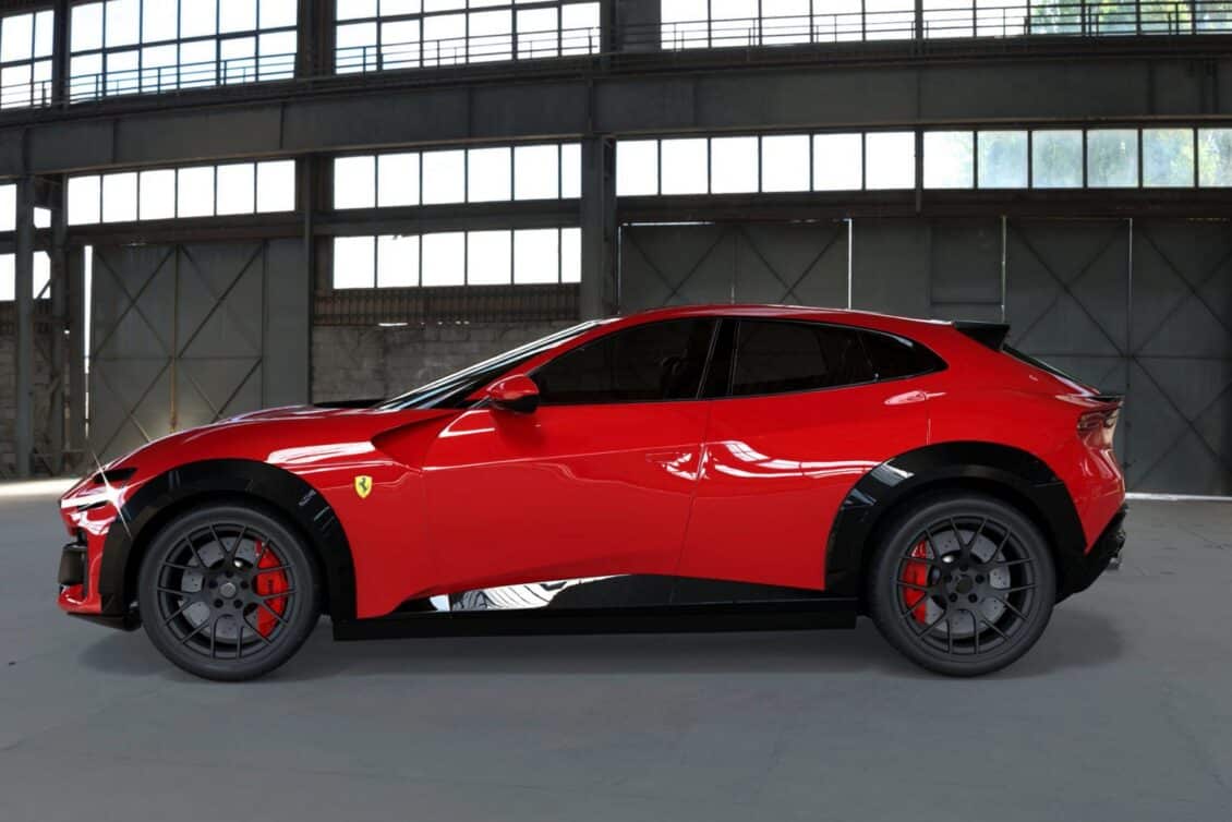 ¿El Ferrari Purosangue te parece discreto? Este no lo es